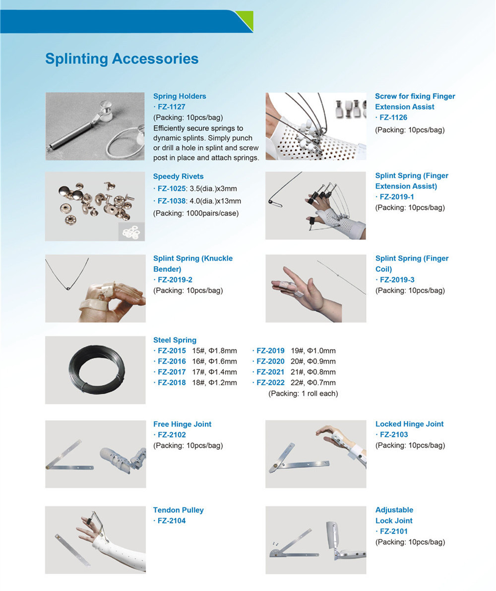 Splinting Accessories