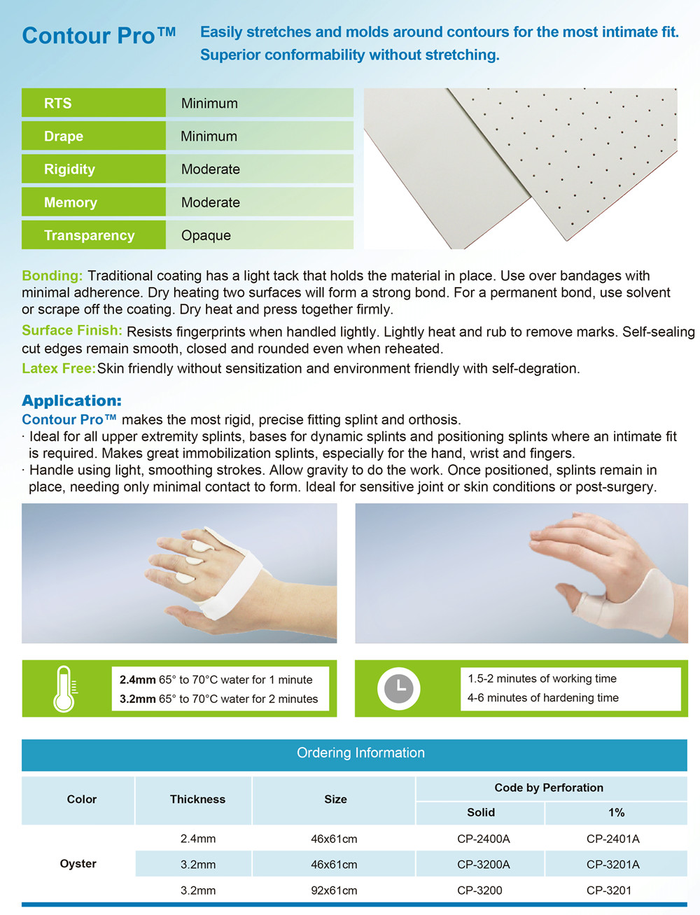 Contour Pro™ Thermoplastics